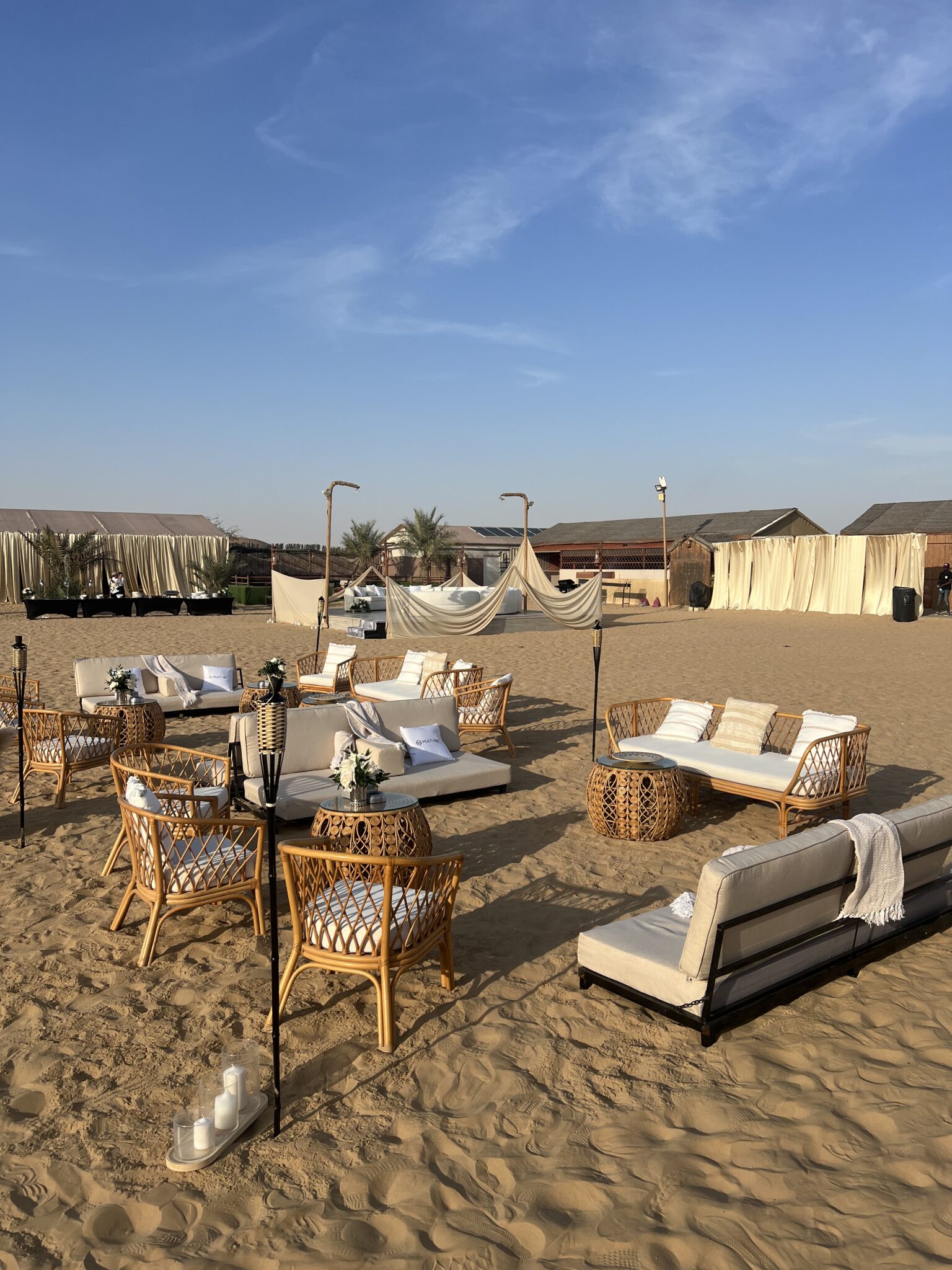 Best Desert Camps in Dubai | Private Desert Camp Setup